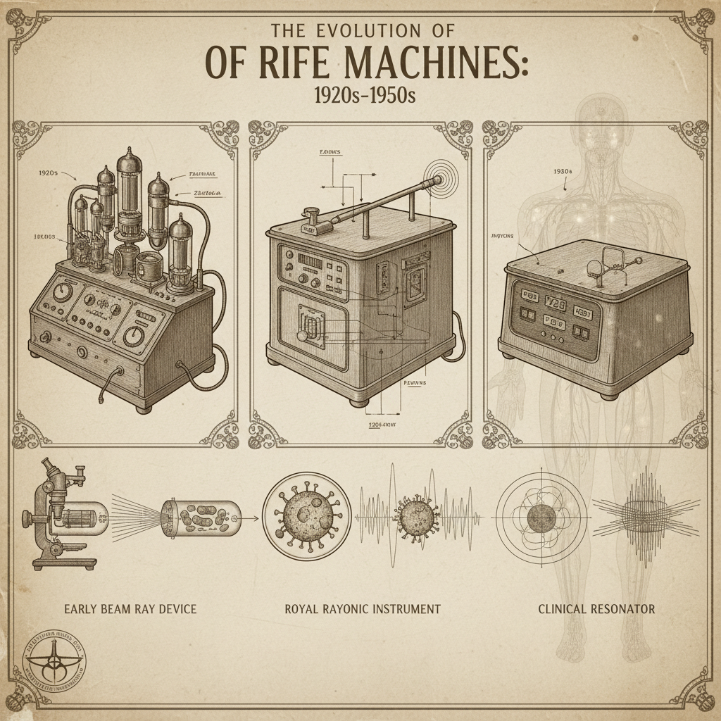 Rife Machine History: From Beam Ray to Rife Ray…